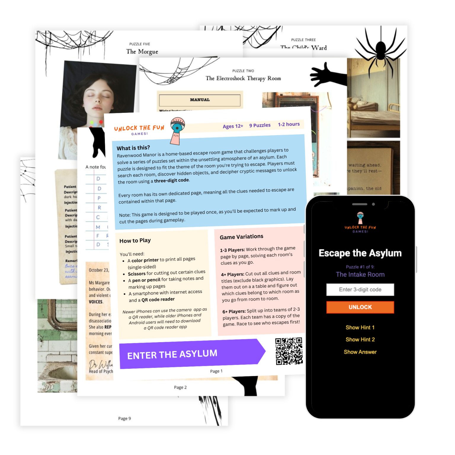 Printable Escape Room Games